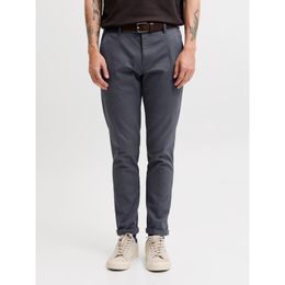 Jack & Jones Jack & Jones Herren Chinohose &raquo;JPSTMARCO JJFURY AKM&laquo; Baumwollmischung, slim fit grau 29, L&auml;nge 32