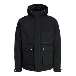 Jack & Jones Jack & Jones Herren Parka &raquo;JJEWOLF PARKA JACKET NOOS&laquo; mit Kapuze Kunstfaser, regular fit schwarz L