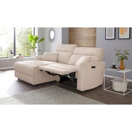 Ecksofa OTTO HOME, B:209cm H:100,5cm T:163cm, beige, 90% POLYESTER, 10% NYLON, Wohnzimmer, Sofas, "JENNA L-Form, 209cm - OTTO. Verl&auml;ssliche