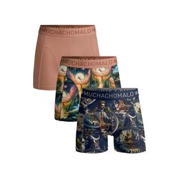 MUCHACHOMALO 3er-Set: Boxershort in Mehrfarbig - f&uuml;r Kinder | Gr.: 176