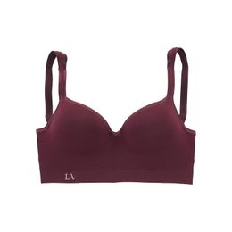 active by Lascana LASCANA ACTIVE Sport-Push-up-BH mit B&uuml;gel und eingearbeiteten Push-up-Kissen rot 80, Cup A Sport-Push-up-BH