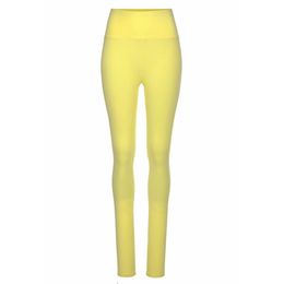Lascana Leggings in gelb | Gr.: 40-42