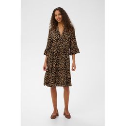 Saint Tropez Kleid EdaSZ Casual fit in Tiger's Eye Spotty Leopard | Gr.: S