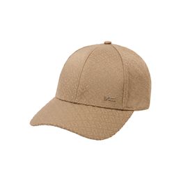 BOSS Damen Baseball Cap "Ari-M-E", beige, unifarben, Twill, Materialmix, Caps, mit Allover-Stickerei