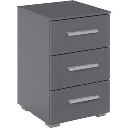 Nachtkommode OTTO HOME, B:40cm H:61cm T:42cm, grau, Holzwerkstoff, Sideboards, "Nachttisch Nachtschrank Schubladen Sideboard Schubladenkommode