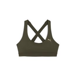 Puma Bra CLOUDSPUN BRA - MID in dark olive | Gr.: L