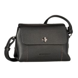 Tom Tailor Damen Umh&auml;ngetasche "Elif", schwarz, Polyurethan, Taschen, fein genarbtes Lederimitat mit edlem Drehschloss und feinem Logo