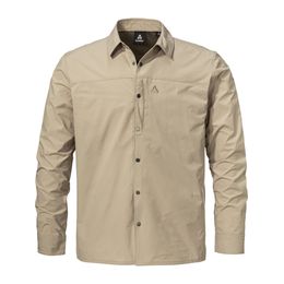 Sch&ouml;ffel Hemd 'Maghera' Herren Gr&ouml;&szlig;e XL beige