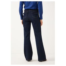 More & More More & More leicht ausgestellte Bootcut-Jeans in rinse wash denim | Gr.: 44