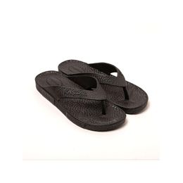 Brasileras Zehentrenner "Gummix" in Schwarz | Gr.: 41