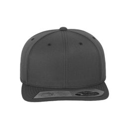 Flexfit Herren Flex Cap "Flexfit Unisex 110 Fitted Snapback", grau, unifarben, 83% Polyacryl, 15% Wolle, 2% Elasthan, Caps