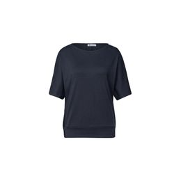 Street One Langarmshirt in darkest blue | Gr.: 36
