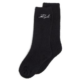 K by KARL LAGERFELD Karl Lagerfeld Socken Damen Gr&ouml;&szlig;e 35/38 schwarz / wei&szlig;