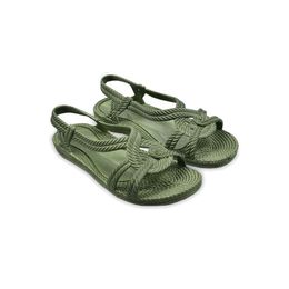 Brasileras Sandalen "Esmirna" in Milit&auml;rgr&uuml;n | Gr.: 36