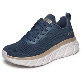 Skechers Damen Sneaker &raquo;BOBS B FLEX HI-FLYING HI&laquo; , Trainingsschuh, Schn&uuml;rschuh, Freizeitschuh in veganer Verarbeitung blau 38