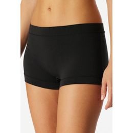 Schiesser Damen Slip &raquo;Unique Cotton&laquo; Baumwollmischung, ohne Gummi schwarz 46