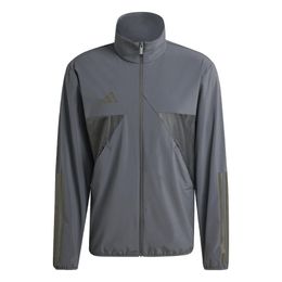adidas Sportswear Trainingsjacke 'House of Tiro' Herren Gr&ouml;&szlig;e S basaltgrau / schwarz