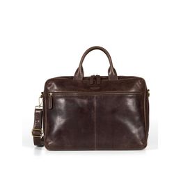 Howard London Laptoptasche 'Laptop Bag Frank Dark Brown' Herren Gr&ouml;&szlig;e One Size dunkelbraun