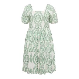 V&eacute;ro Moda Vero Moda Gesmoktes Kleid in Snow White 1 | Gr.: 48