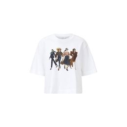 Rich & Royal Rich & Royal T-Shirt in wei&szlig; mehrfarbig | Gr.: XS
