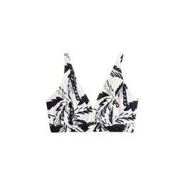 next Bikinitop Damen Gr&ouml;&szlig;e 65 creme / schwarz