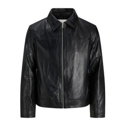 Jack & Jones Jack & Jones Lederjacke in Black | Gr.: L