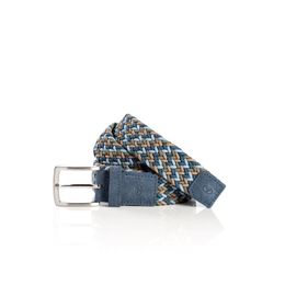Tom Tailor Herren Tom Tailor Flechtg&uuml;rtel blau 105