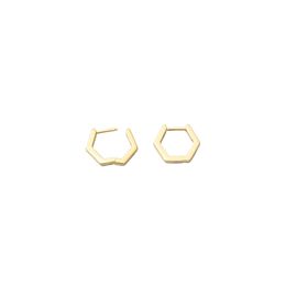 fejn Creolen Damen Gr&ouml;&szlig;e one size gold