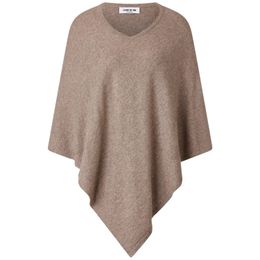 CARE BY ME Poncho Kaschmir