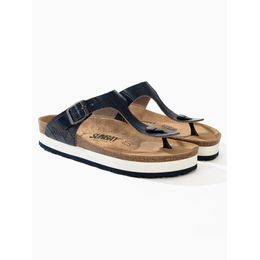 Sunbay Zehentrenner "Xalapa" in Dunkelblau - 57% | Gr&ouml;&szlig;e 37 | Damen-sandalen