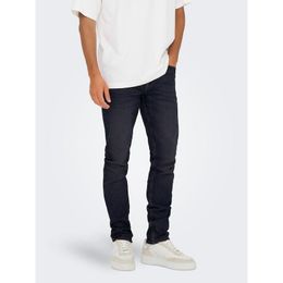 Only & Sons Herren ONLY & SONS Slim-fit-Jeans &raquo;ONSLOOM SLIM 5748 EY BOX JEANS MU&laquo; Baumwollmischung, slim fit blau 32, L&auml;nge 32