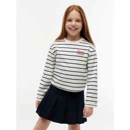 Tommy Hilfiger M&auml;dchen Langarmshirt Kinder bis 16 Jahre wei&szlig; 3 (98)