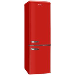 Amica K&uuml;hl-/Gefrierkombination &raquo;KGCR 387 102 R&laquo; 181 cm hoch 55 cm breit silber Eisw&uuml;rfelbeh&auml;lter