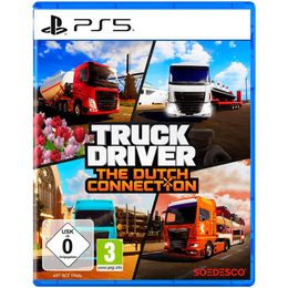 SOEDESCO Spielesoftware &raquo;Truck Driver The Dutch Connection - [Playstation 5]&laquo; PlayStation 5 blau