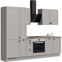 Nobilia K&uuml;chenzeile &raquo;"Cascada II", NEU: individuell anpassbar mit gratis Profi-Beratung&laquo; vormontiert, Breite 270 cm, Ausrichtung w&auml;hlbar, wahlw. mit E
