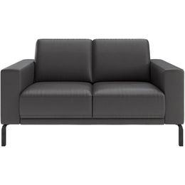 Home Affaire 2-Sitzer &raquo;Apiro, 2-Sitzer &ndash; Premium-Komfort f&uuml;r dein Zuhause&laquo; Ergonomischer Federkern, optional motorisch ausziehbar grau 100% Leder B/H/