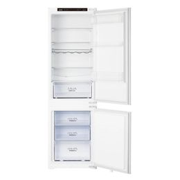 Gorenje Einbauk&uuml;hlgefrierkombination &raquo;NRKI418EP1&laquo; 177,2 cm hoch 54 cm breit LED-Display silber SuperCool