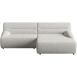 Sit & More sit&more Ecksofa &raquo;Scrabble&laquo; Modernes Design in verschiedenen Stoffarten wei&szlig; 100% Polyester B/H/T: 260cm x 80cm x 162cm, Chenille, Recamiere rechts