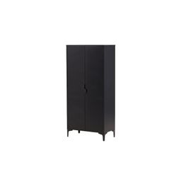 Garderobenschrank &raquo;Piring, Stauraumschrank aus Stahl, 2 T&uuml;ren, H&ouml;he 183 cm&laquo; Garderobenschrank, Pulverbeschichtung, Stange, Einlegeb&ouml;den, modern 