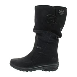 Rieker Schaftstiefel Schwarz | Gr.: 40