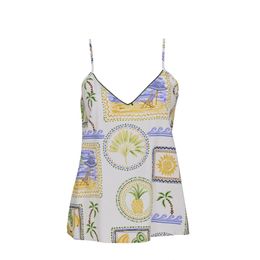 Cyberjammies Nightgown 'Cora' female size 8XL Blue / Yellow / Green / White