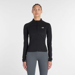 New Balance 'NB Harmony Fitted Full Zip'. Damen Gr&ouml;&szlig;e L schwarz
