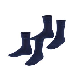Esprit Herren Socken &raquo;Foot Logo&laquo; 2 Paar, kurz, verst&auml;rkt, hochwertig, uni 35-38