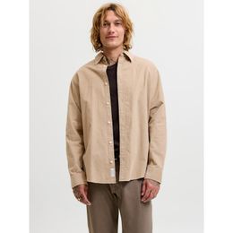 Jack & Jones Herren Langarmhemd &raquo;JJEFIELD CORD SHIRT LS SN&laquo; Baumwolle, regular fit M, N-Gr