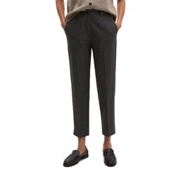 Marc O'Polo Marc O'polo Damen Marc O'Polo 7/8-Hose mit Schlitz am Saum, Slim Fit grau 42, N-Gr