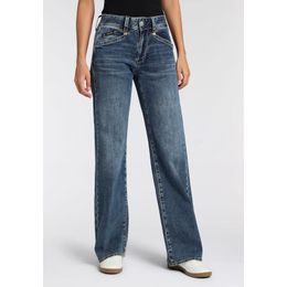 Herrlicher Damen Bootcut-Jeans &raquo;Prime New Denim Light&laquo; mit Stretch blau 31, L&auml;nge 32