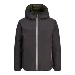 Jack & Jones Jack & Jones Junior Damen Wendejacke &raquo;JJEBROOKLYN REVERSIBLE JACKET SN JNR&laquo; mit Kapuze Kunstfaser, zum Wenden 152