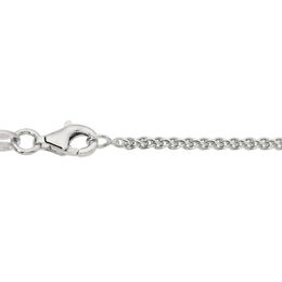Firetti Damen Collierkettchen &raquo;Schmuck Geschenk Silber 925 Zopfkette 1,9 mm breit&laquo; silber 42, Silber 925 (Sterlingsilber), B: 1,9mm