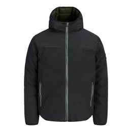 Jack & Jones Jack & Jones Damen Kurzjacke &raquo;JJEBROOKLYN REVERSIBLE JACKET SN&laquo; mit Kapuze Kunstfaser, regular fit L