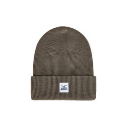 Cleptomanicx Herren Beanie "CI", braun, unifarben, 40% Polyester, 60% Baumwolle, M&uuml;tzen, mit umgeschlagenem Rippstrick-Bund